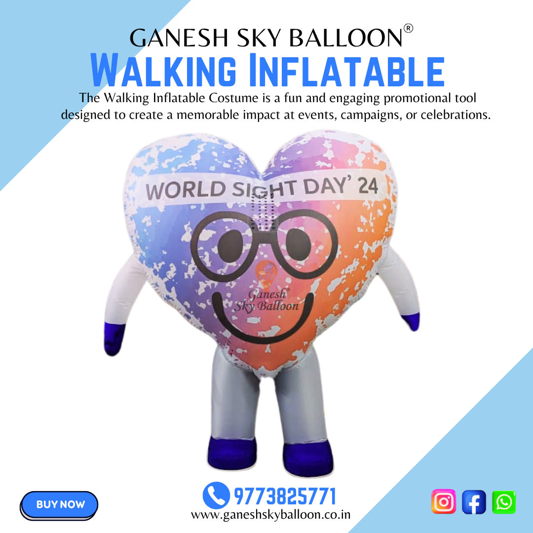 Advertising Walking Inflatable In Punjab - Ganesh Sky Balloon Walking ...