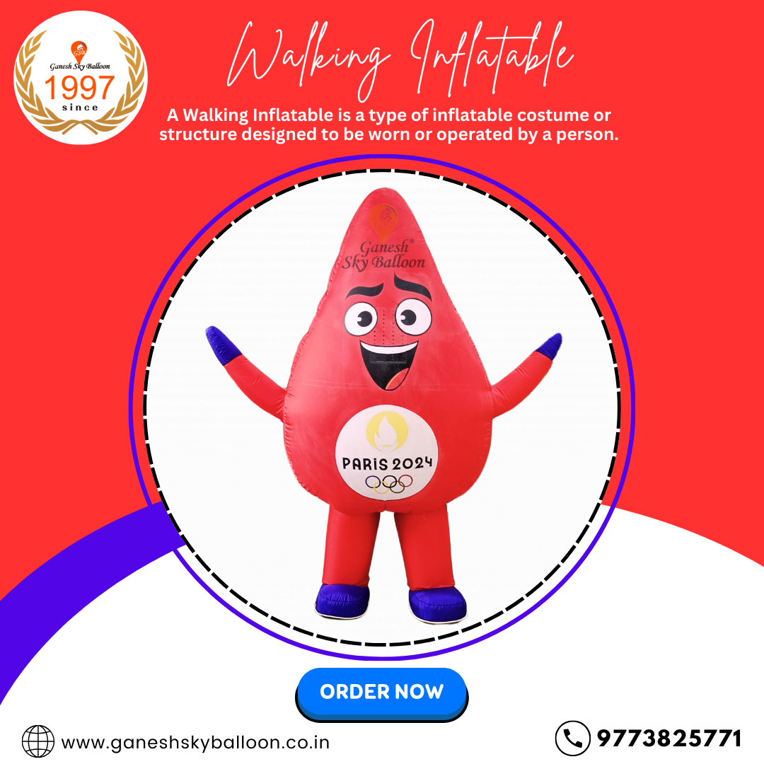 Walking Advertising Inflatable In Kerala - Ganesh Sky Balloon Walking ...