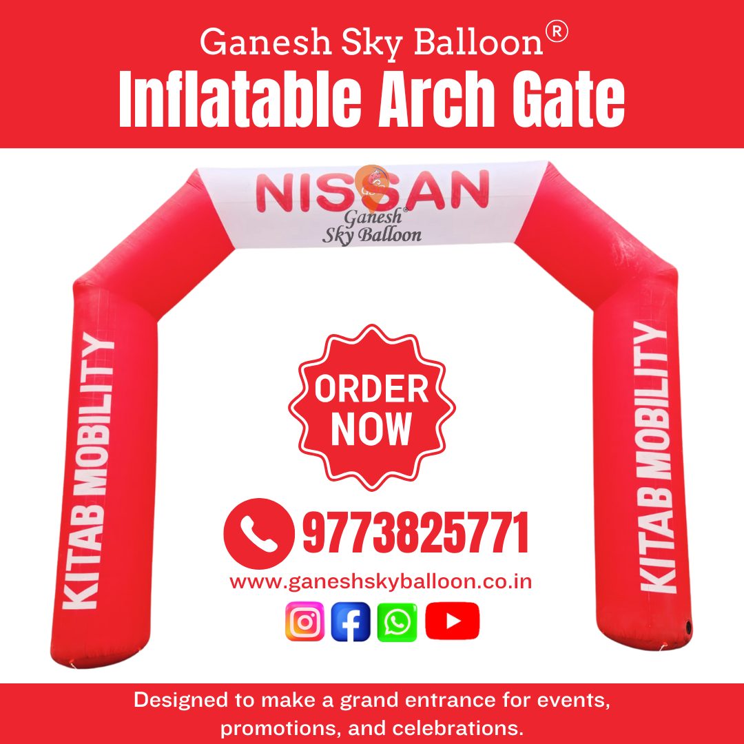 Inflatable Arch Gate In Surat - Ganesh Sky Balloon Inflatable Arch Gate