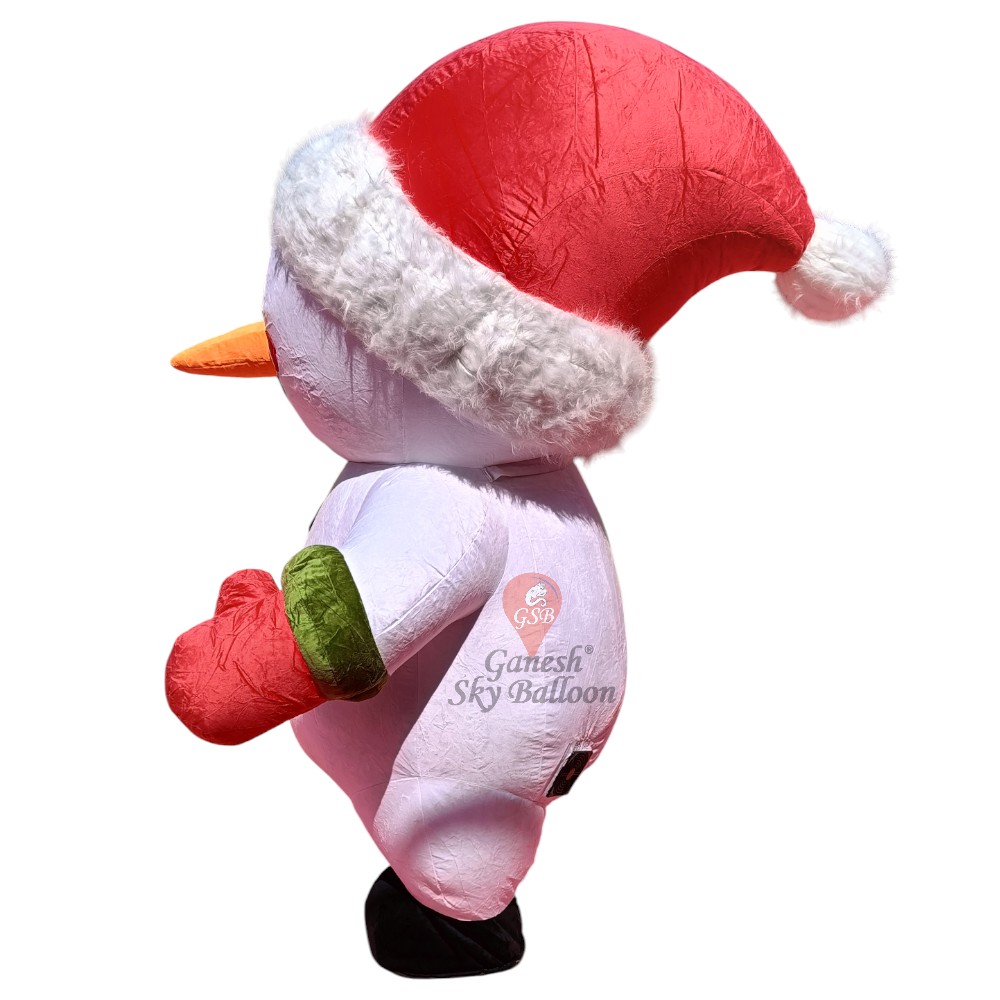 Snowmen Inflatable Fur Mascot - Ganesh Sky Balloon Snowmen Inflatable ...